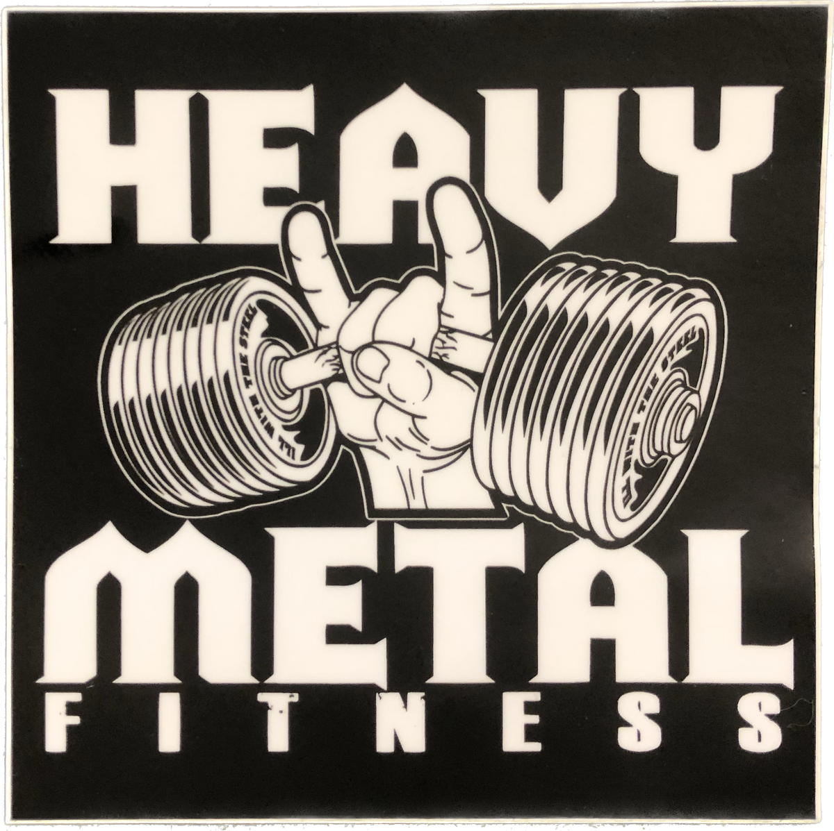 Original Logo Decal | HeavyMetalFitness